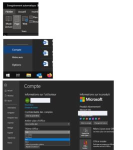 WORD : Mode sombre avec page blanche - Le blog de MisterTeed